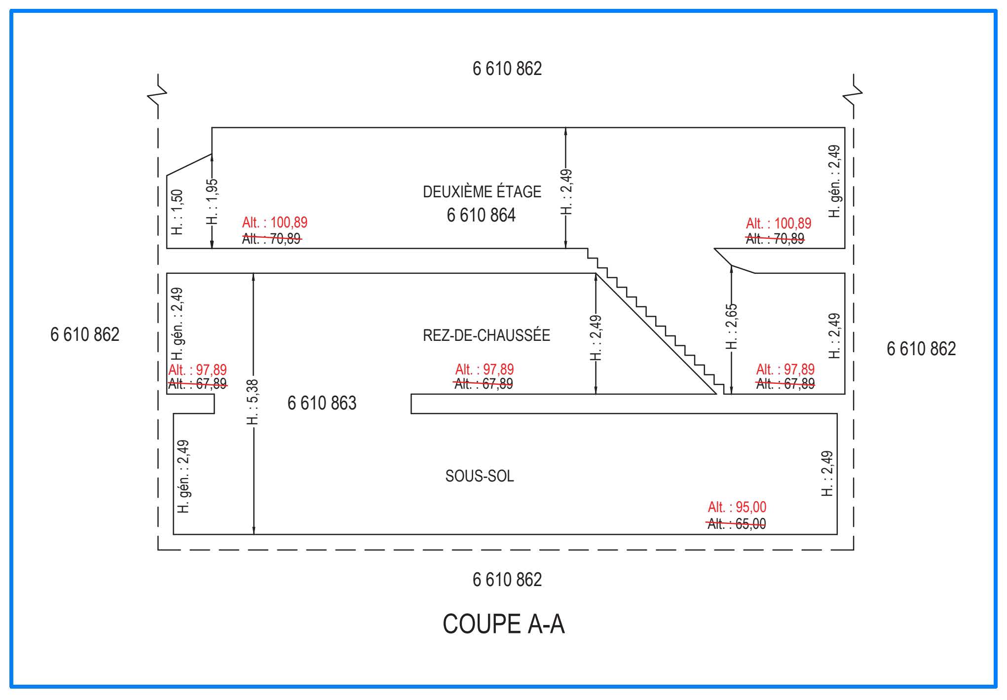 Correction des altitudes par plan projet - Arpenteurs-géomètres ...